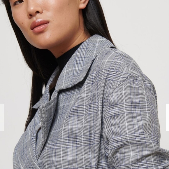 Dynamite | Jackets & Coats | Dynamite Belted Plaid Trench Coat | Poshmark